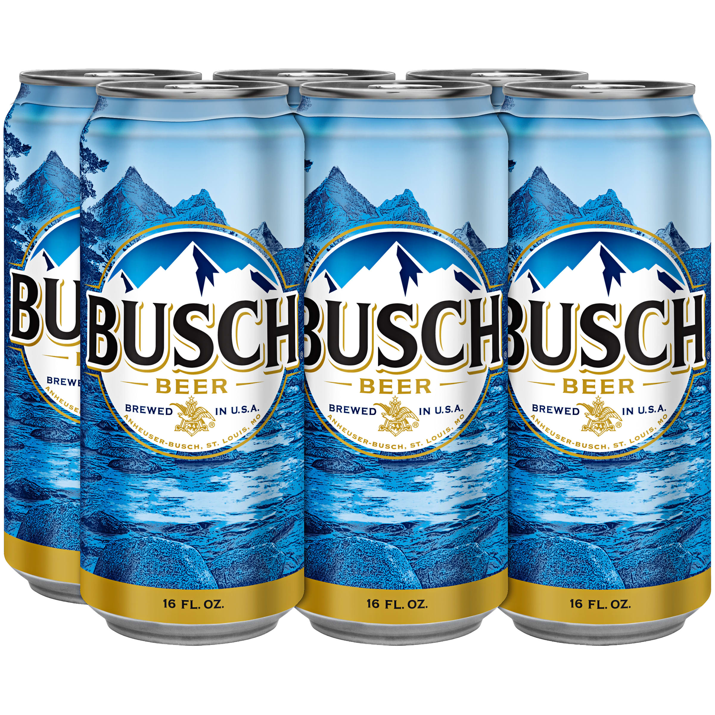 Busch Beer 4x 6 Pack (16 oz Cans) – The Booze Outlet
