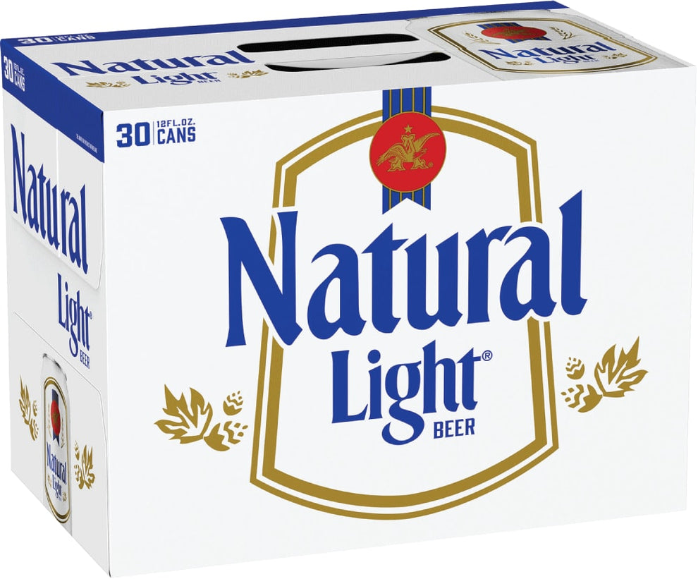 Natural Light 30 Pack (12 oz Cans) – The Booze Outlet