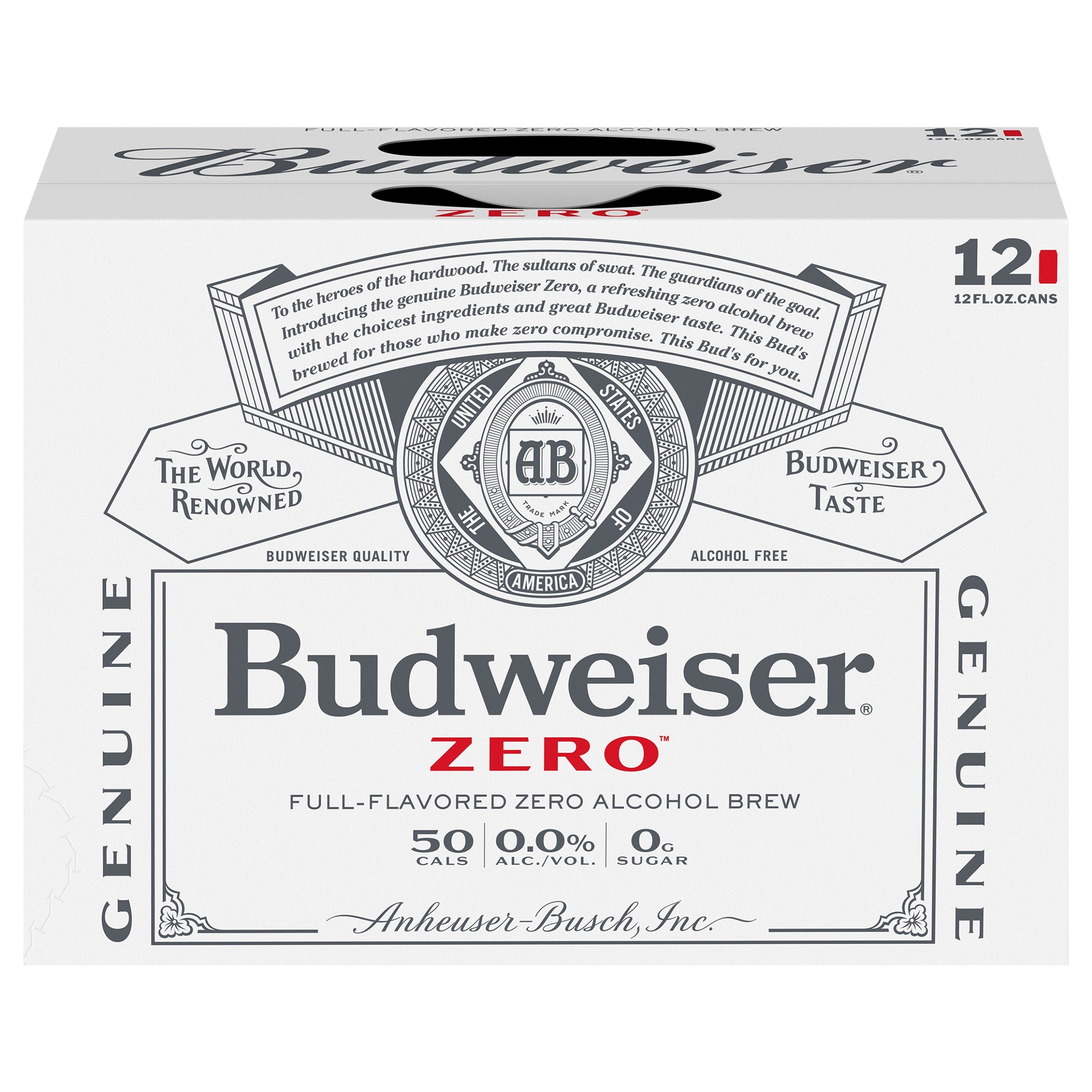 Budweiser Zero 2x 12 Pack (12 oz Cans) – The Booze Outlet
