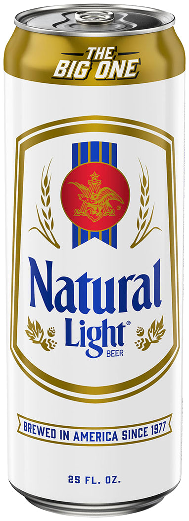 Natural Light 5x 3 Pack (25 oz Cans) – The Booze Outlet