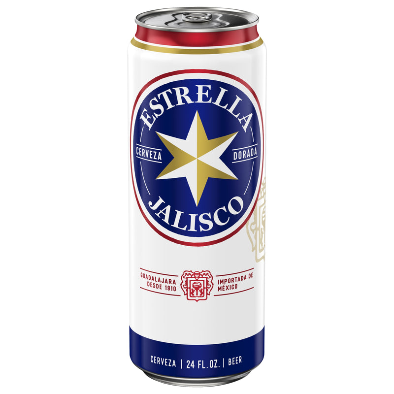 Estrella Jalisco 12 Pack (24 oz Cans) – The Booze Outlet