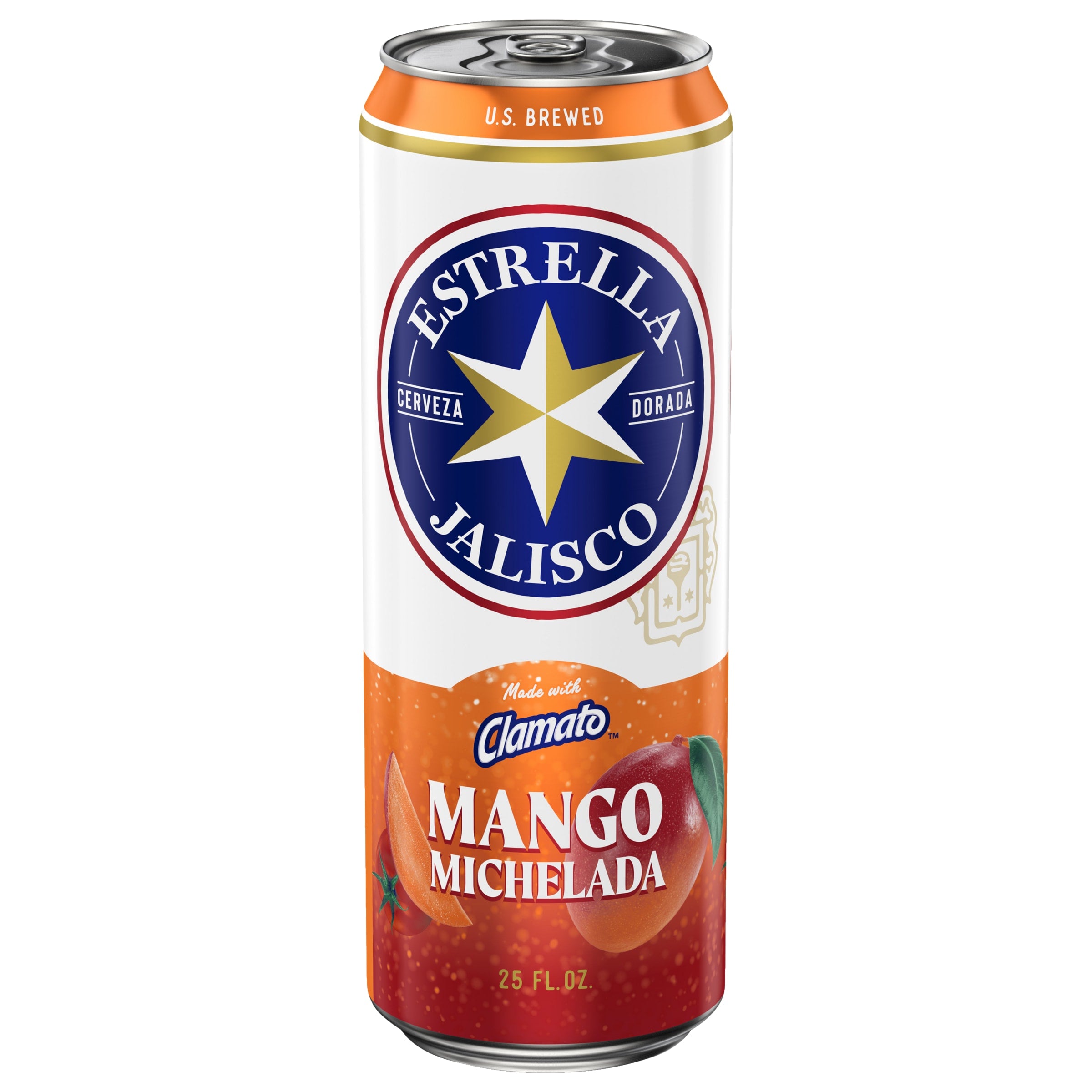 Estrella Jalisco Mango Michelada (w Golden Road Brewing) 15 Pack (25 o ...