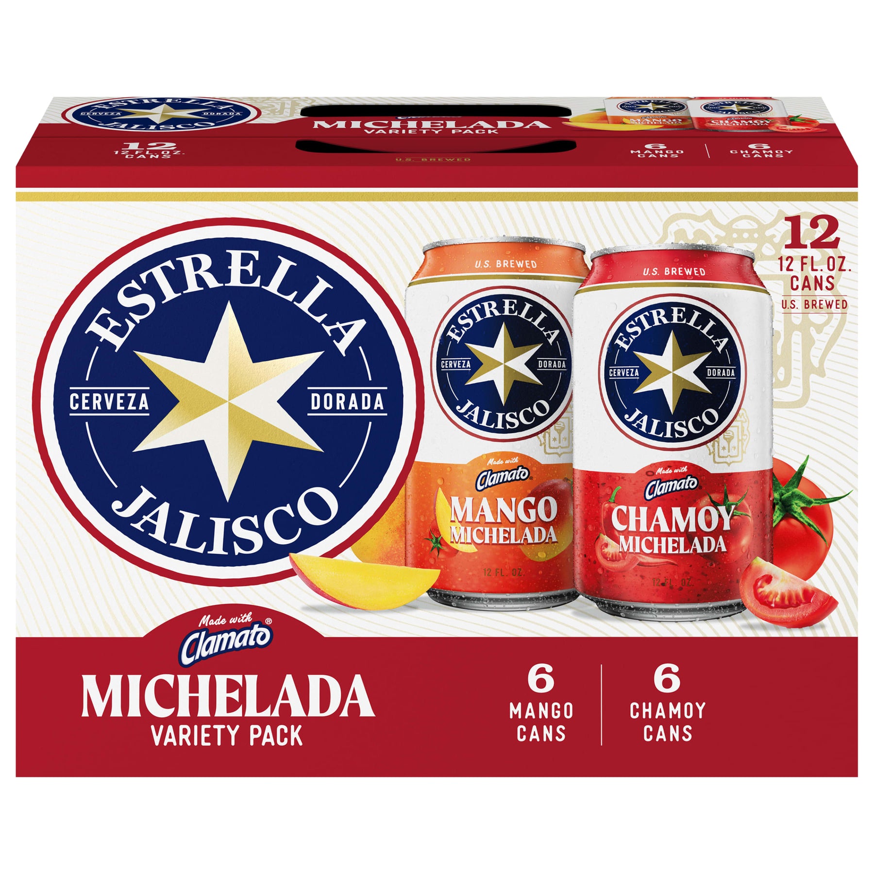 Estrella Jalisco Michelada Variety Pack 2x 12 Pack (12 oz Cans) – The ...