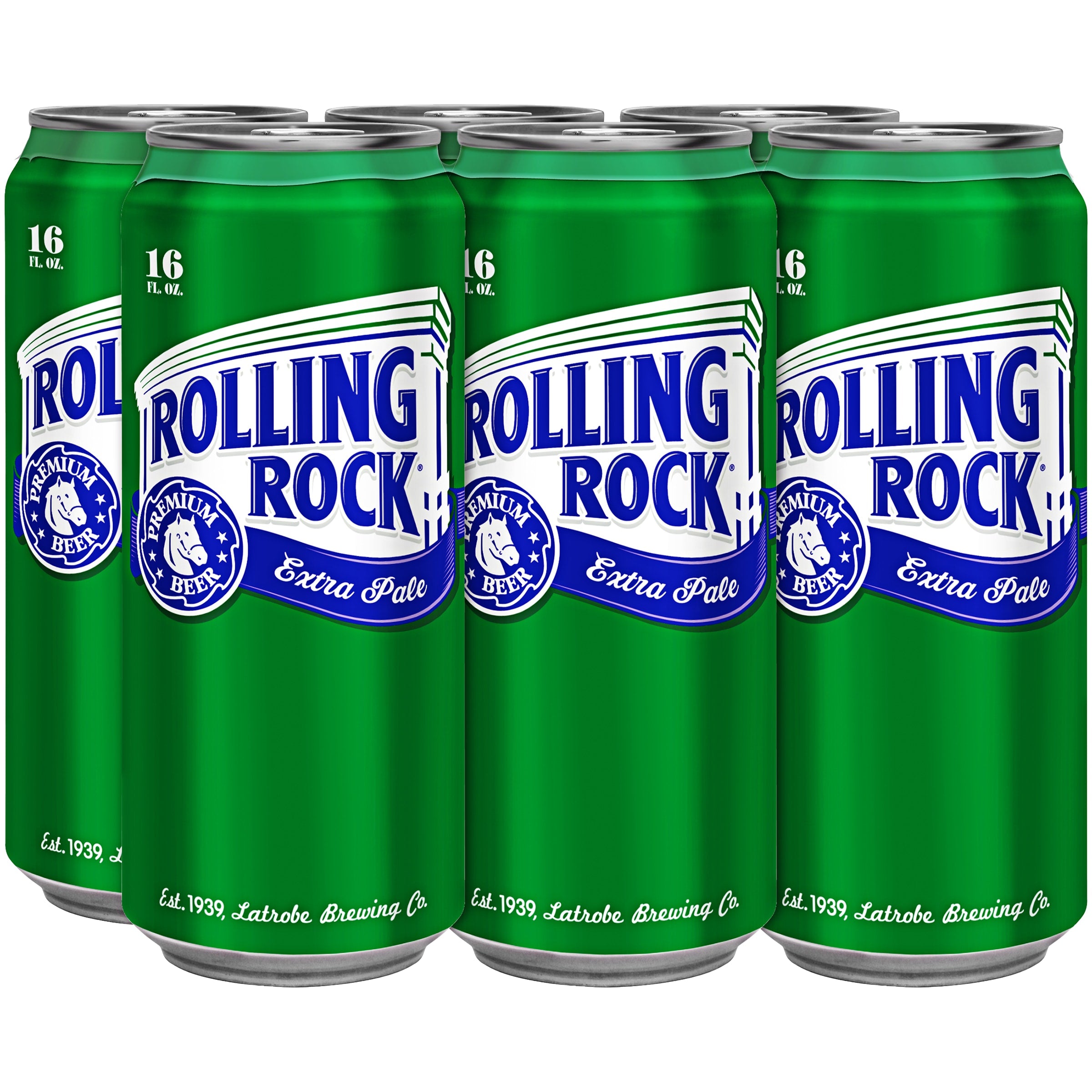 Rolling Rock 4x 6 Pack (16 oz Cans) – The Booze Outlet