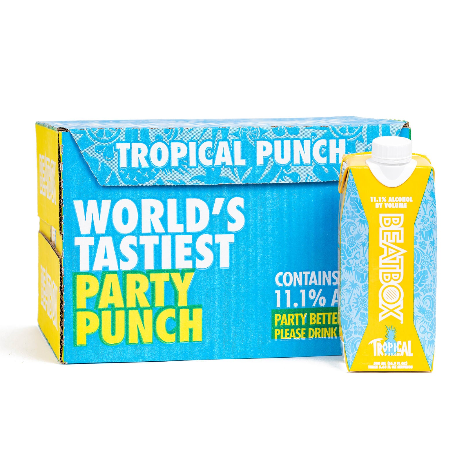 Beatbox Tropical Punch 12 Pack (500 ml Cartons) – The Booze Outlet