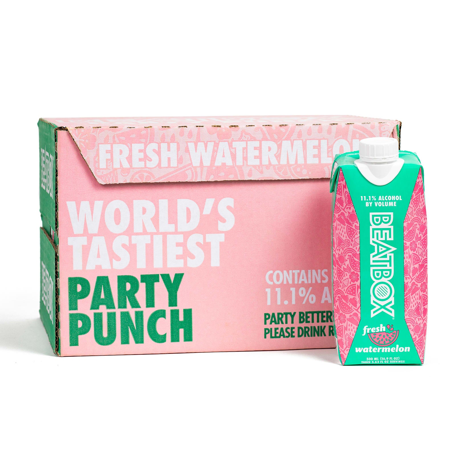 BeatBox Fresh Watermelon 12 Pack (500 ml Cartons) – The Booze Outlet