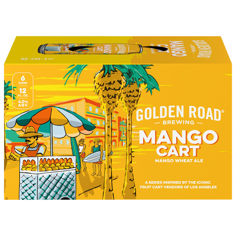 Golden Road Mango Cart 4x 6 Pack (12 oz Cans) – The Booze Outlet