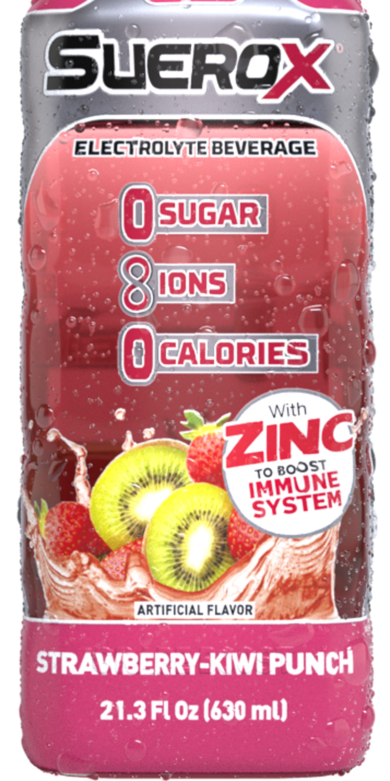 Suerox Strawberry Kiwi 12 Pack (21 oz Bottles) – The Booze Outlet