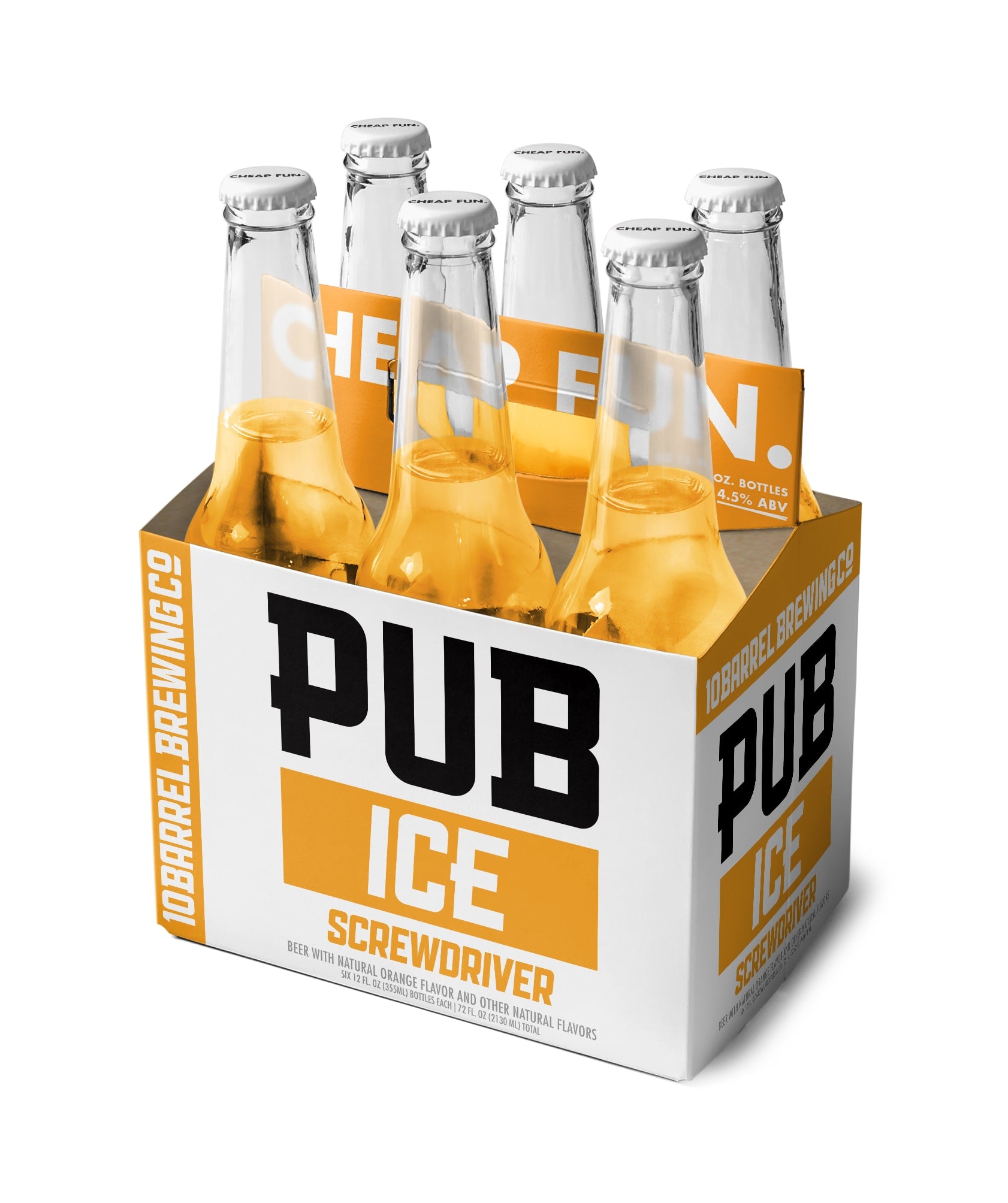 10 Barrel Brewing Co. Pub Ice Screwdriver 4x 6 Pack (12 oz Bottles ...
