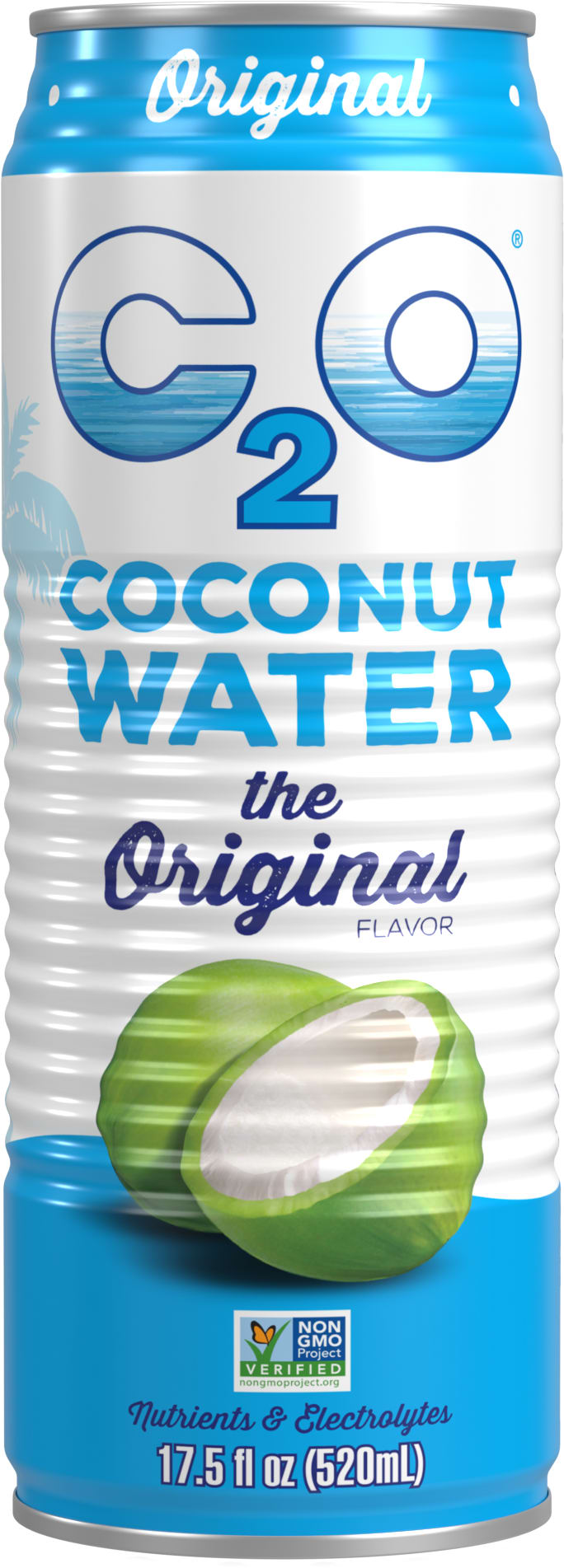 C2O Original Pure Coconut Water 12 Pack (17.5 oz Cans) – The Booze Outlet