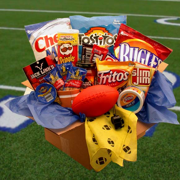Touchdown Game Time Snacks Care Package – The Booze Outlet