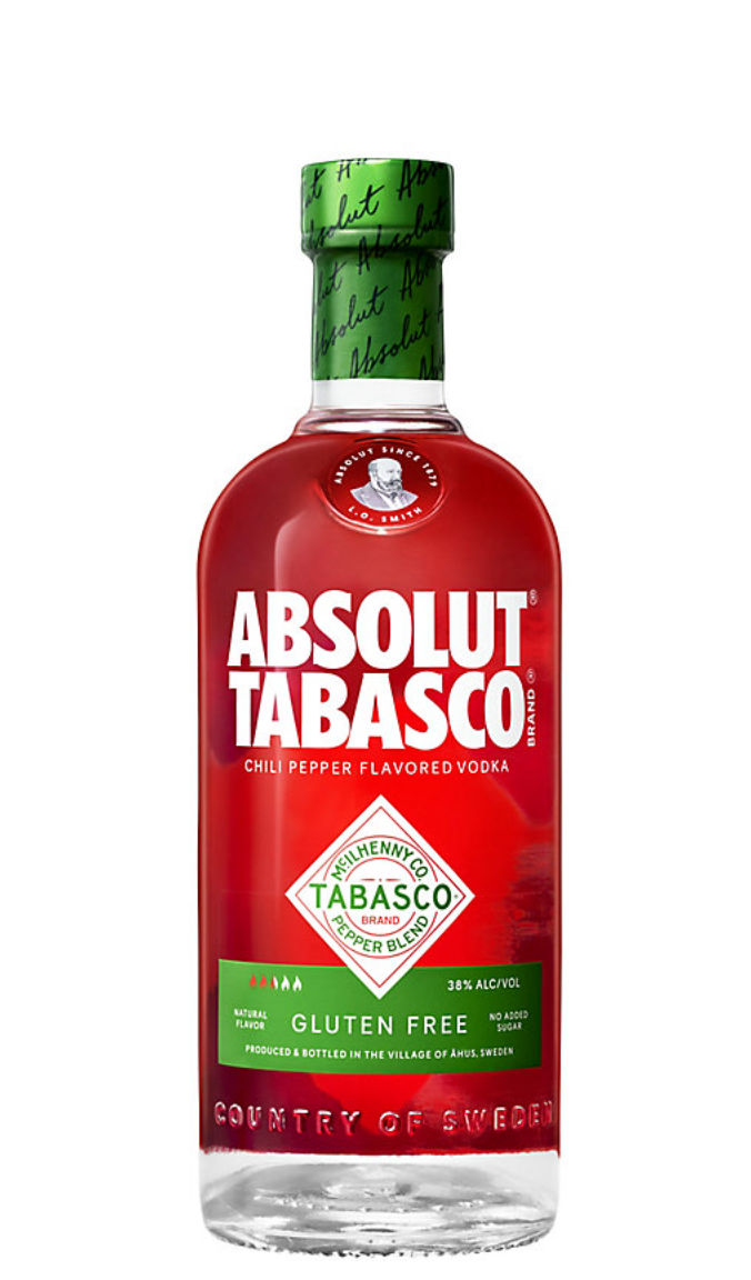 Absolut Chili Pepper Flavored Vodka Tabasco – The Booze Outlet