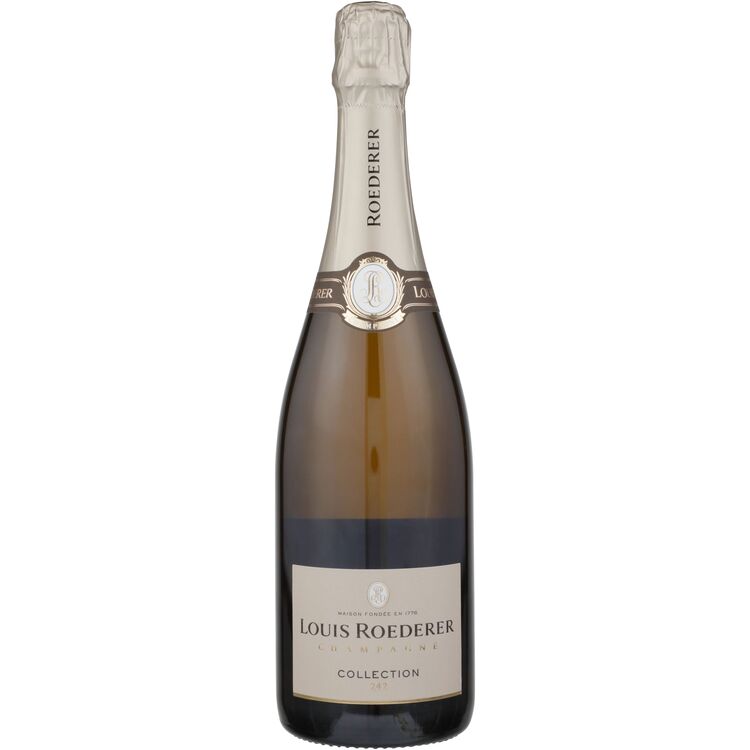 LOUIS ROEDERER CHAMPAGNE BRUT COLLECTION 242 W/ DELUXE GIFT BOX 750ML ...