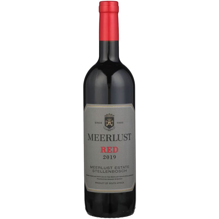 MEERLUST MEERLUST ESTATE STELLENBOSCH 2019 750ML – The Booze Outlet