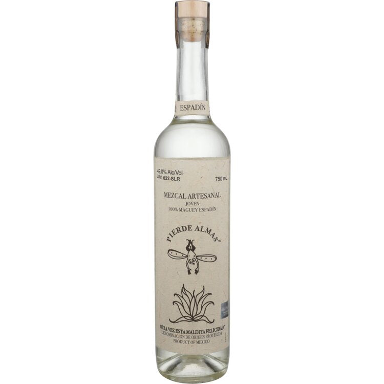 PIERDE ALMAS MEZCAL JOVEN MAGUEY ESPADIN 98 750ML – The Booze Outlet
