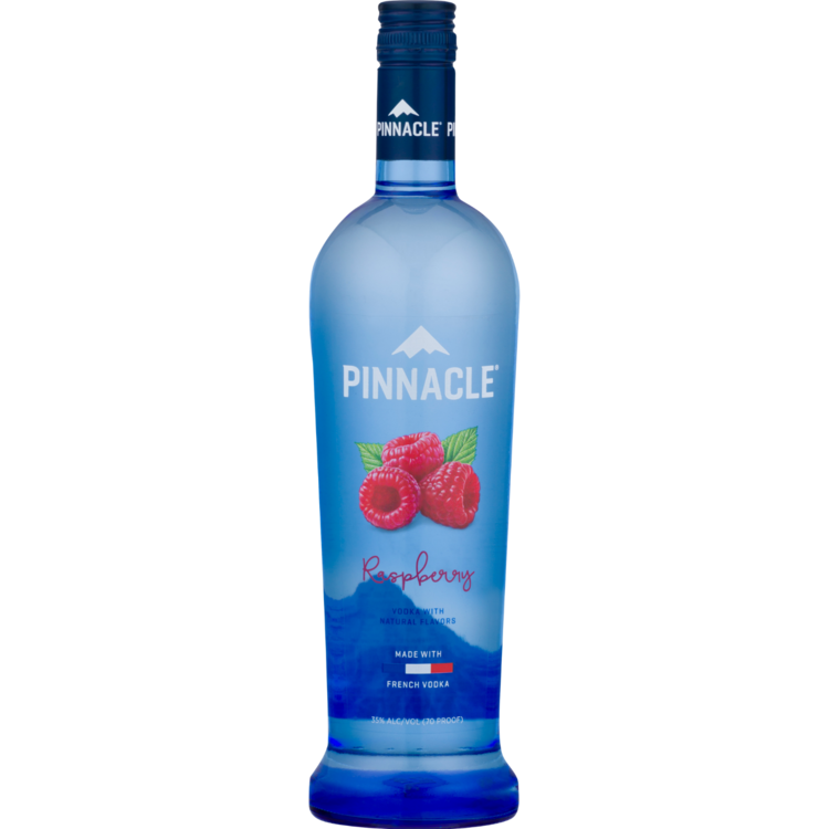 PINNACLE RASPBERRY FLAVORED VODKA 60 750ML – The Booze Outlet