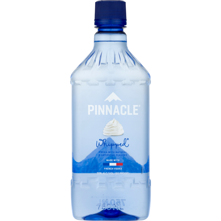 PINNACLE WHIPPED CREAM FLAVORED VODKA WHIPPED 60 750ML – The Booze Outlet