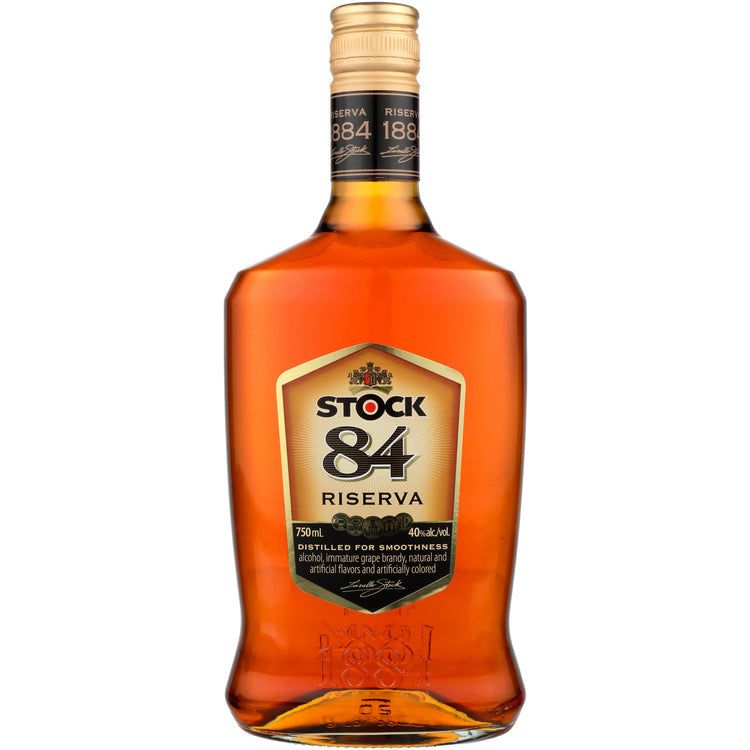 STOCK BRANDY 84 RISERVA 80 750ML – The Booze Outlet