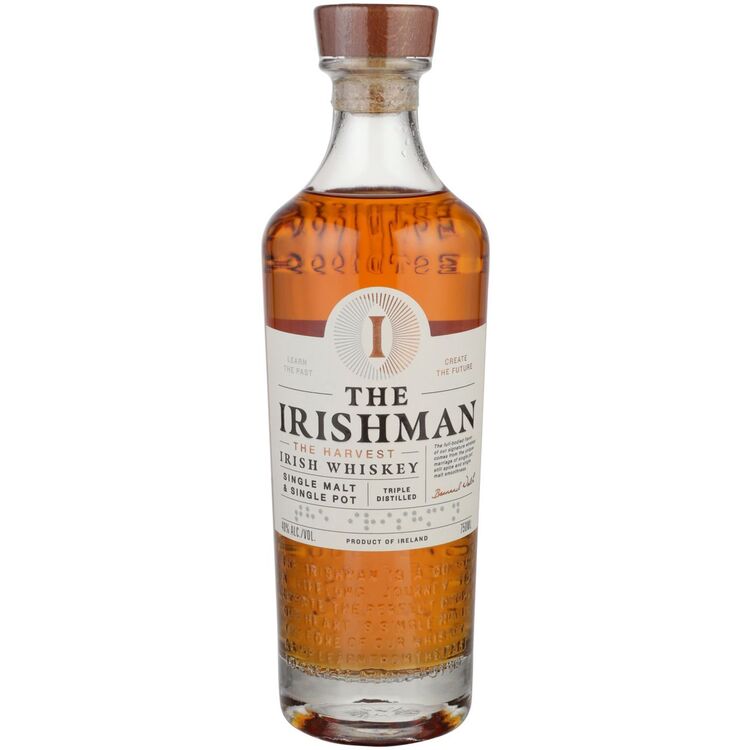 The Irishman Irish Whiskey Single Malt & Single Pot The Harvest 80 750 ...