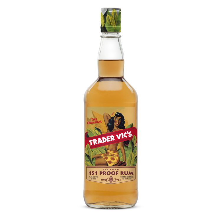 TRADER VIC'S OVERPROOF RUM 151 750ML – The Booze Outlet