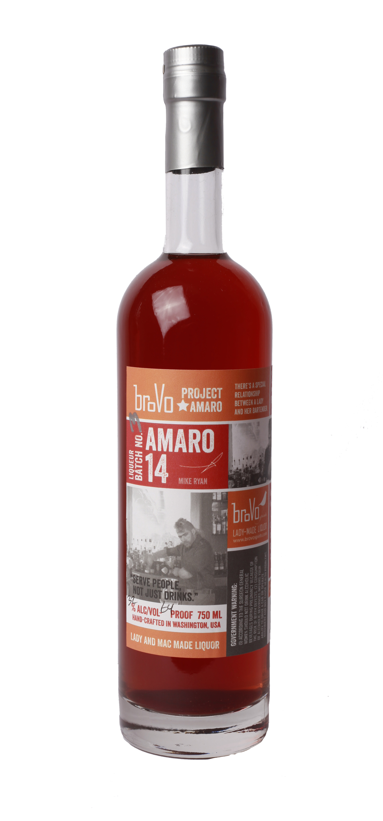 Brovo Amaro Liqueur #14 750ML – The Booze Outlet