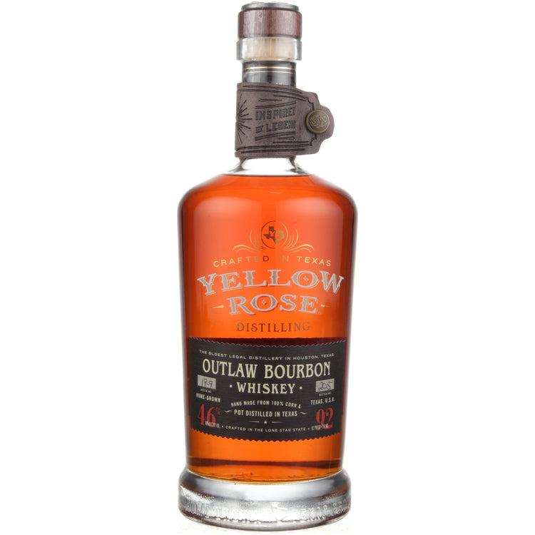 YELLOW ROSE DISTILLING BOURBON OUTLAW 92 750ML – The Booze Outlet