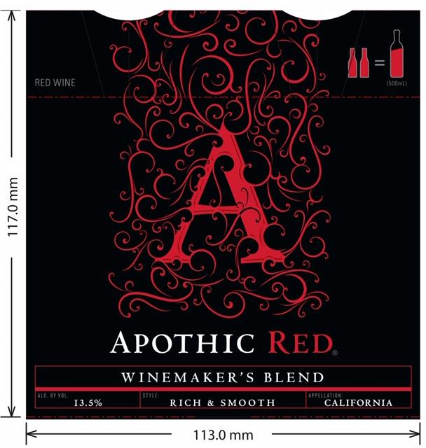 APOTHIC RED 2020 750 mL – The Booze Outlet