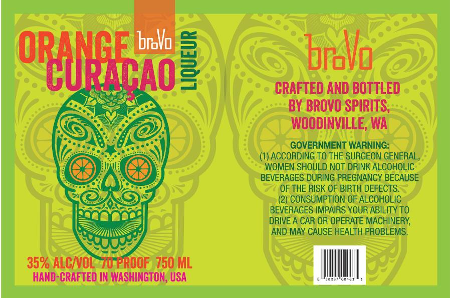 BROVO ORANGE CURACAO 750 mL – The Booze Outlet