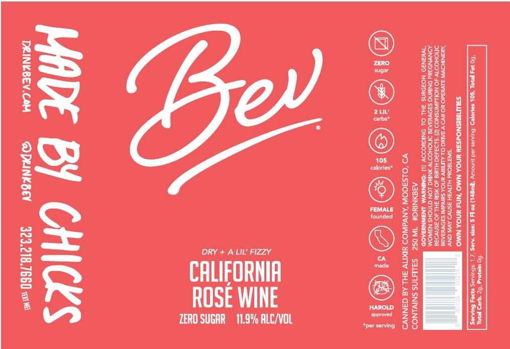 BEV CALIFORNIA ROSE 6/4PK 1 L (24 Pack) – The Booze Outlet