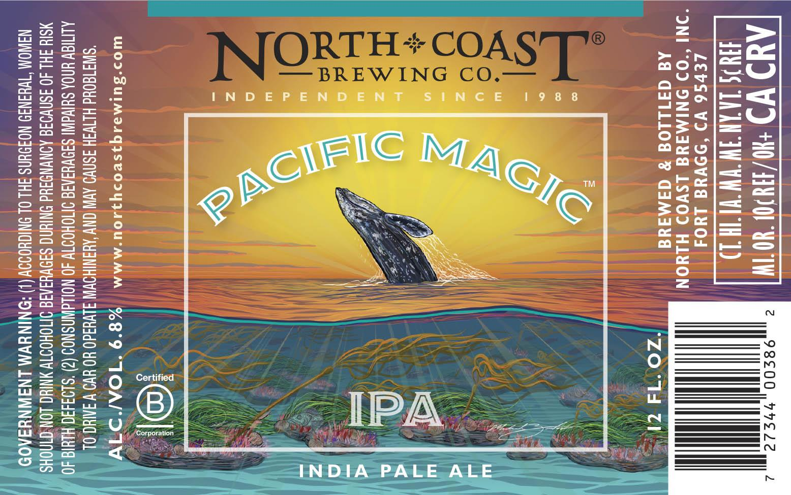 NORTH COAST PACIFIC MAGIC WEST COAST IPA 4/6PK 12 oz (24) – The Booze ...