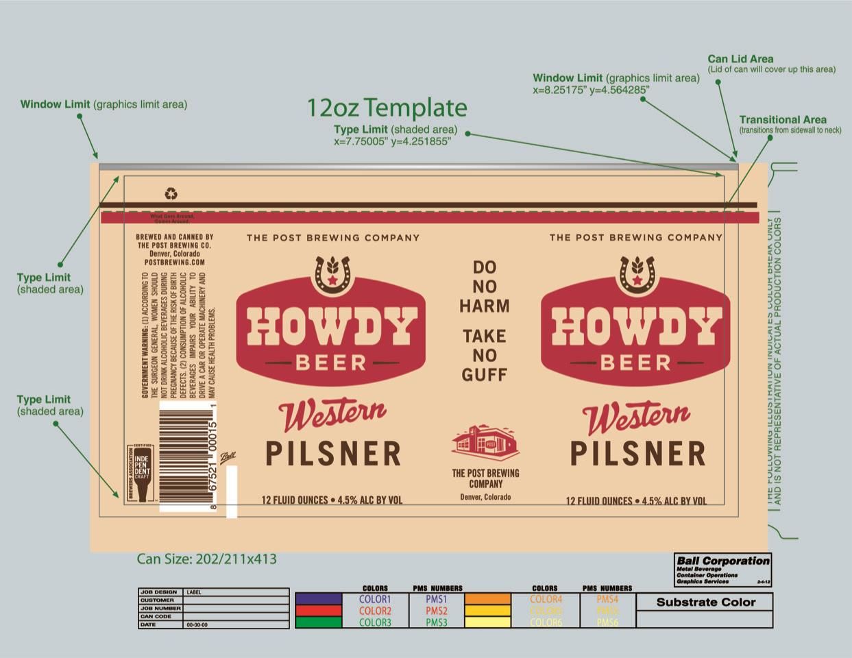 HOWDY BEER PILS 4/6PK CANS 12 oz (24) – The Booze Outlet