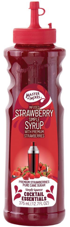 Master of Mixes Cocktail Essentials Strawberry Simple Syrup – The Booze ...