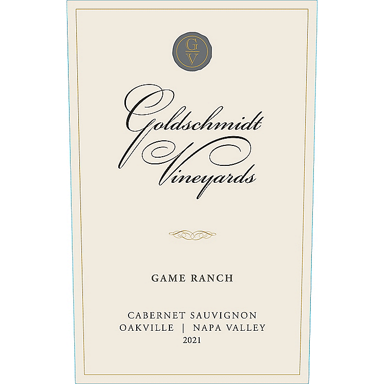 GOLDSCHMIDT VINEYARD CABERNET SAUVIGNON GAME RANCH OAKVILLE 2021 750ML ...