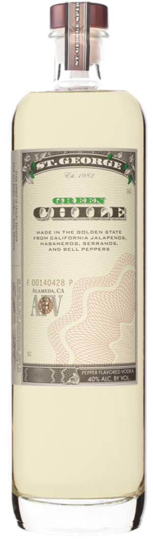 St. George Green Chile Vodka – The Booze Outlet